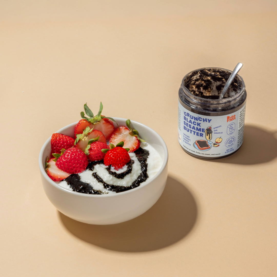 Crunchy Black Sesame Seed Butter & Paste | Rooted Fare